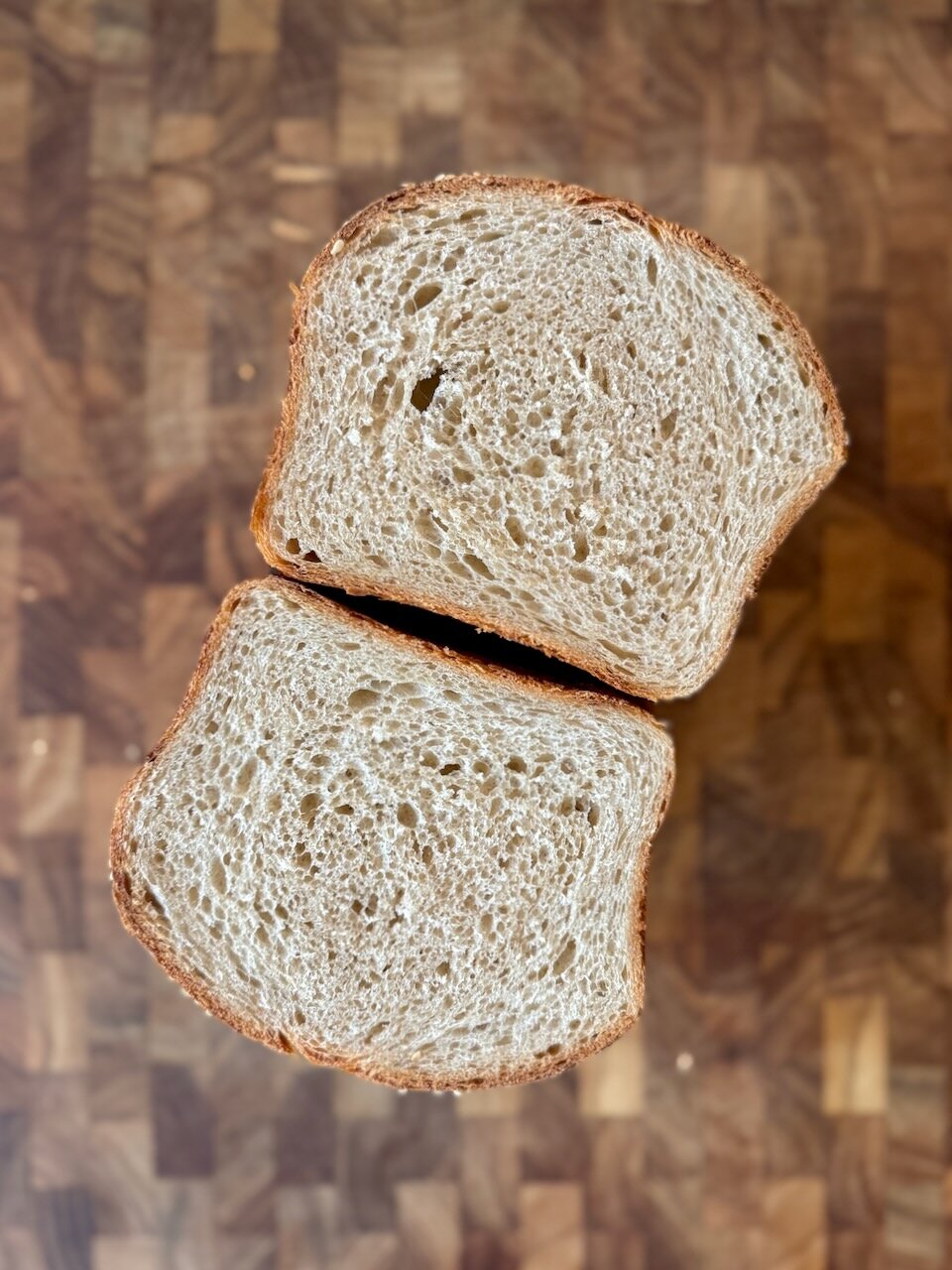 Sourdough Discard Sandwich Bread - Food & Ryne